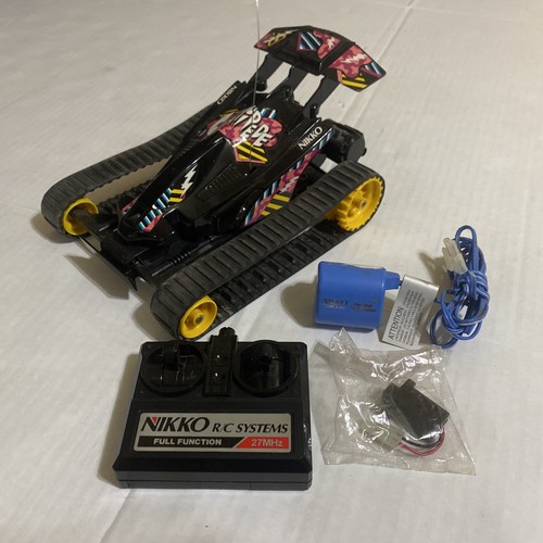 Vtg Nikko Centipede Remote Control RC Car Caterpillar W/ Battery ...