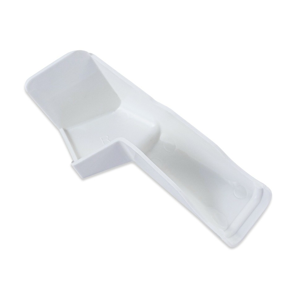 4 Pack White RV Rain Gutter Spout Extensions 3 1/2 inch 2 Left 2 Right ...