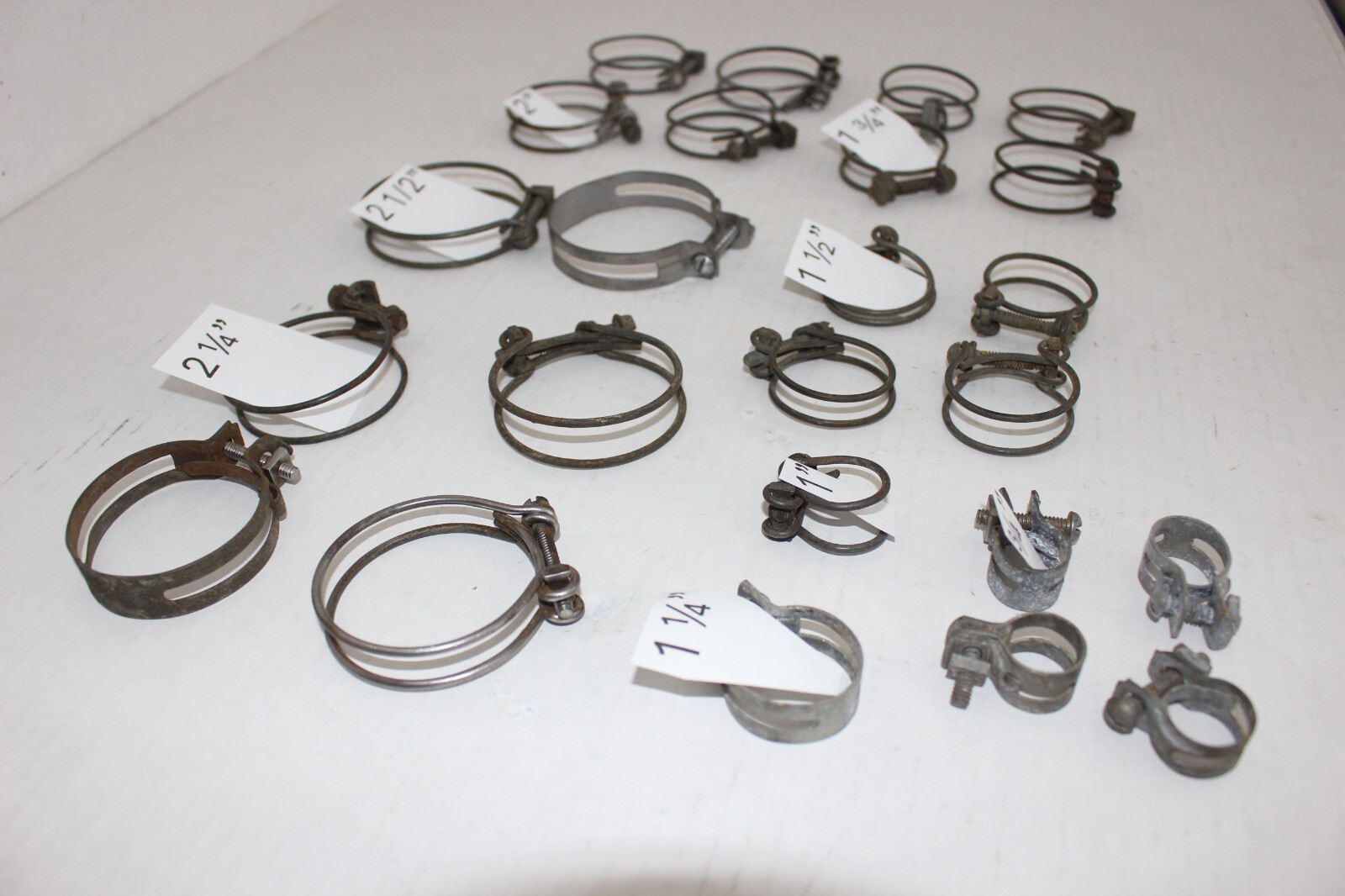 Original Vintage Hose Clamps Wire & Slip Type Chevy Ford Hot Rod TROG ...