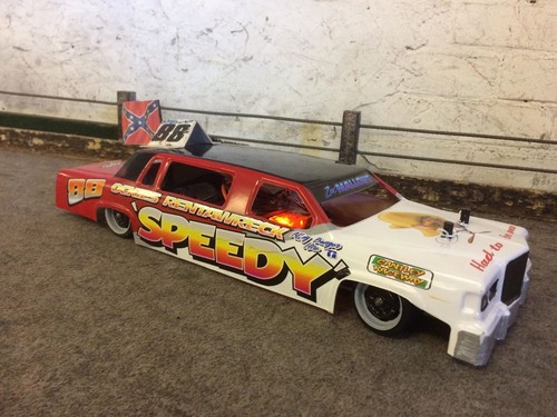Cadillac Fleetwood XL 521 limousine Limo RC Banger Racing Caddy body ...