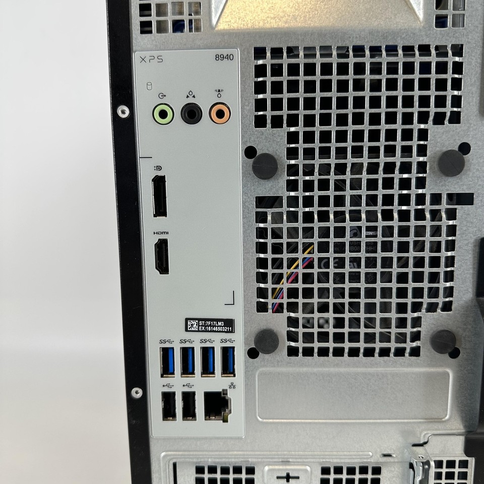 Dell XPS Desktop 8940 Black i7-11700 2.50 GHz 16GB RAM 512GB SSD ...