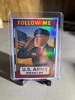 US Army Follow Me custom card | eBay