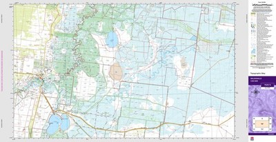 Balranald 7628-N Topographic Map 1:50k | eBay Australia