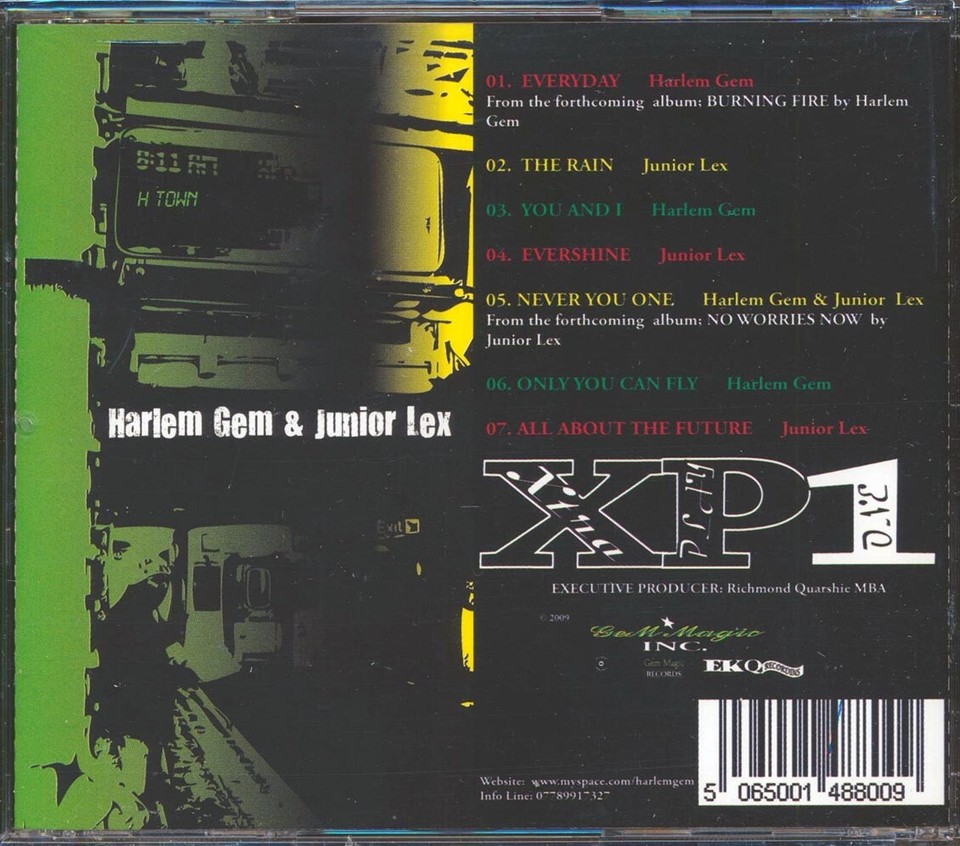 CD Harlem Gem & Jr. Lex - XP1 | eBay