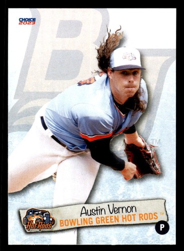 Austin Vernon 2023 Choice Bowling Green Hot Rods #26 Bowling Green Hot Rods | eBay