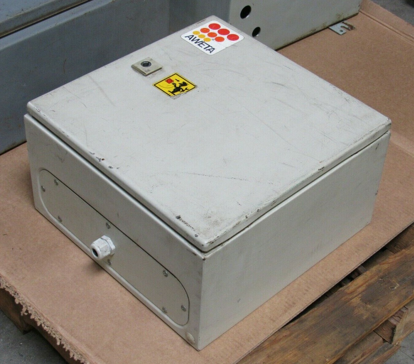 RITTAL J-8479 INDUSTRIAL CONTROL PANEL ENCLOSURE AE1380 14.75"X14.75"X8 ...