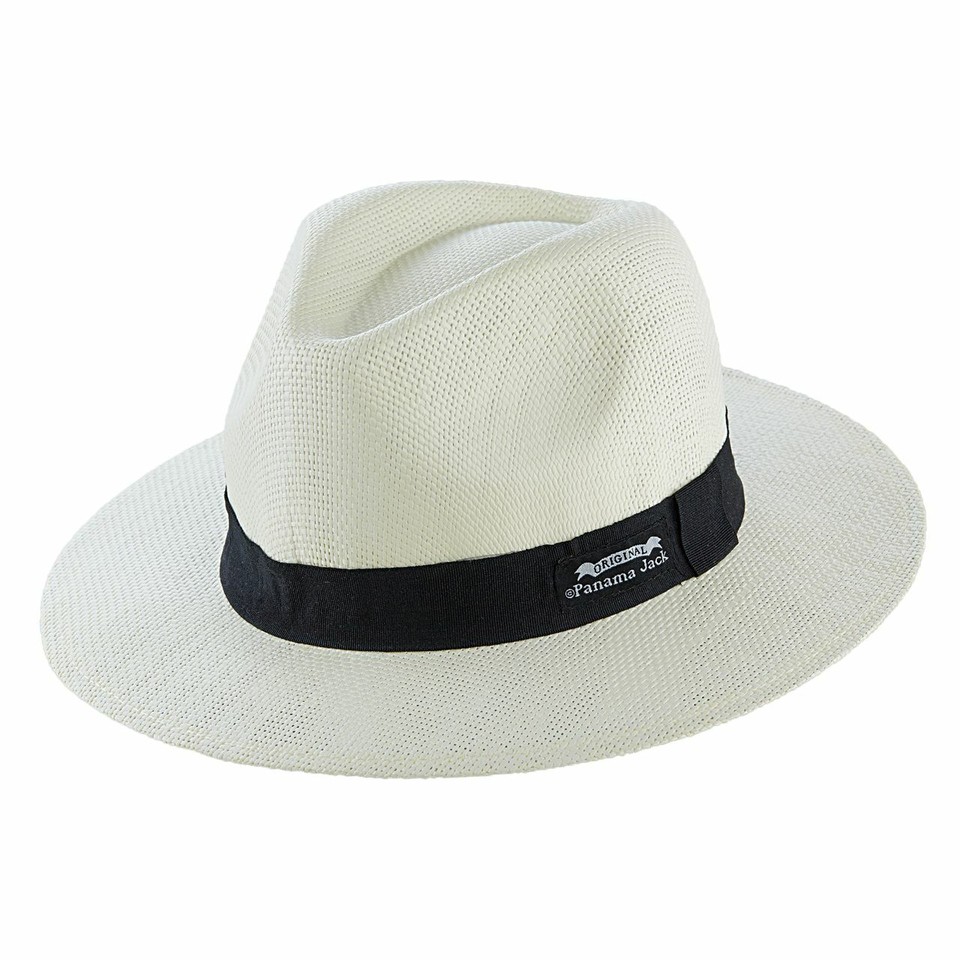 Panama Jack "KINGFIN" Matte Toyo Straw Safari Hat, Style# PJ143, Size S ...