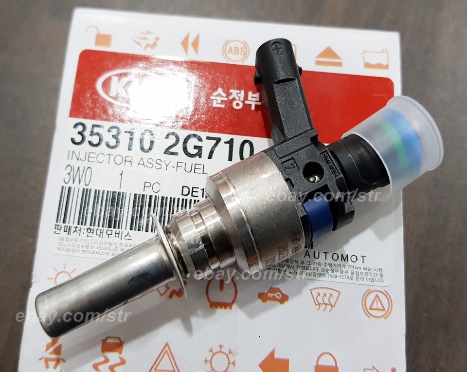 OEM 2.4L Fuel Injector Hyundai Sonata ix45 11-14 Tucson ix35 14-15 ...