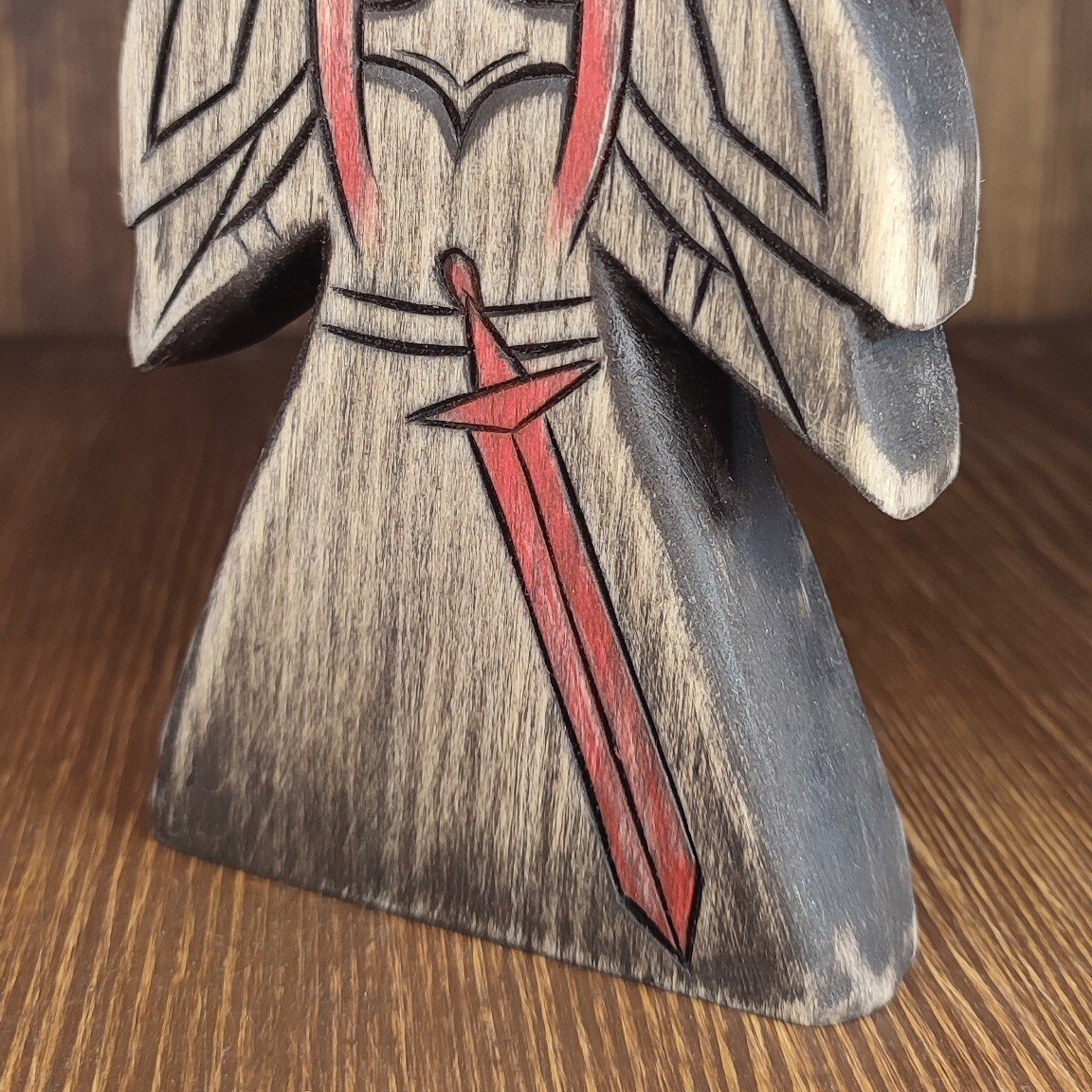 Morrigan statue Morrigu War goddess statue Raven Crow Celtic Irish ...