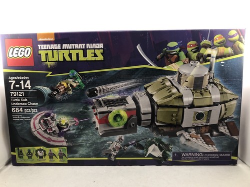Lego Teenage Mutant Ninja Turtles 79121 Turtle Sub Undersea Chase ...