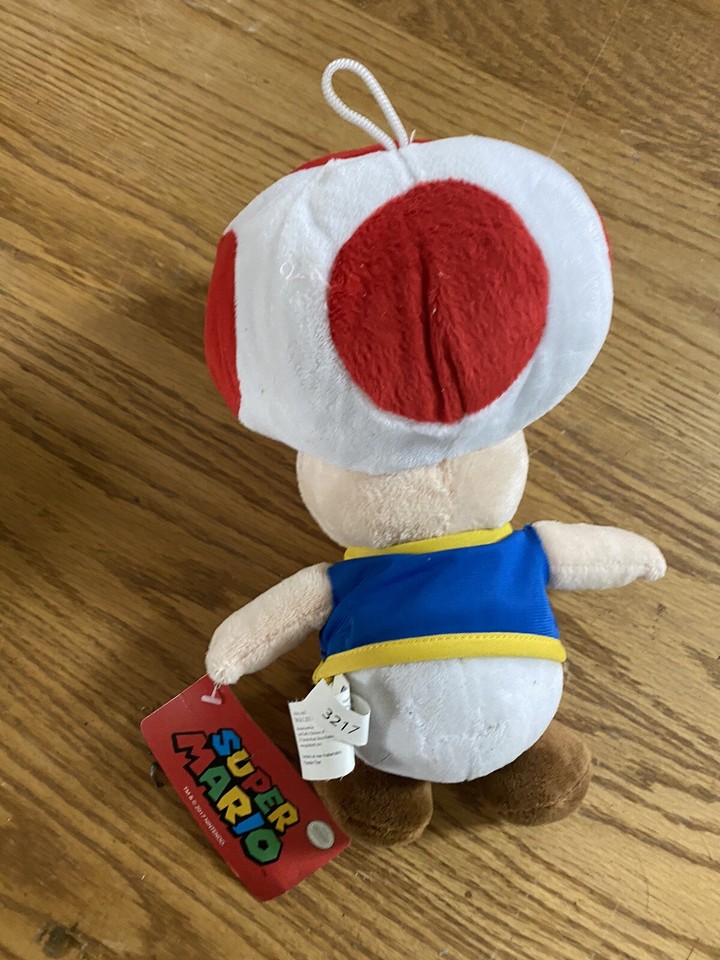 2017 Super Mario Good Stuff Toad Plush Nintendo Licensed | eBay