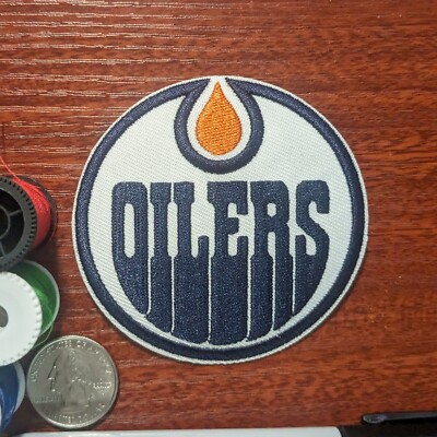Edmonton Oilers Patch NHL National Ice Hockey League 3" Embroidered ...
