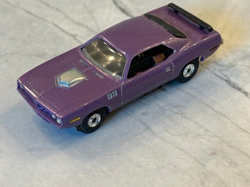 HO Detroit - 71 HEMI 'cuda - IN VIOLET (FC7) - Aurora TYCO Matchbox Hot ...
