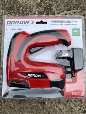 ARROW Cordless Electric Staple Gun with Stapler Detachable Base E 21 ...
