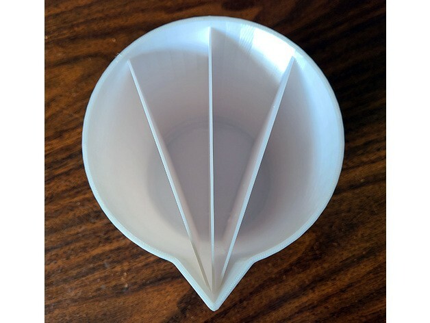 Acrylic paint pouring cup, 3d printed paint pouring cups - 3 sizes any ...