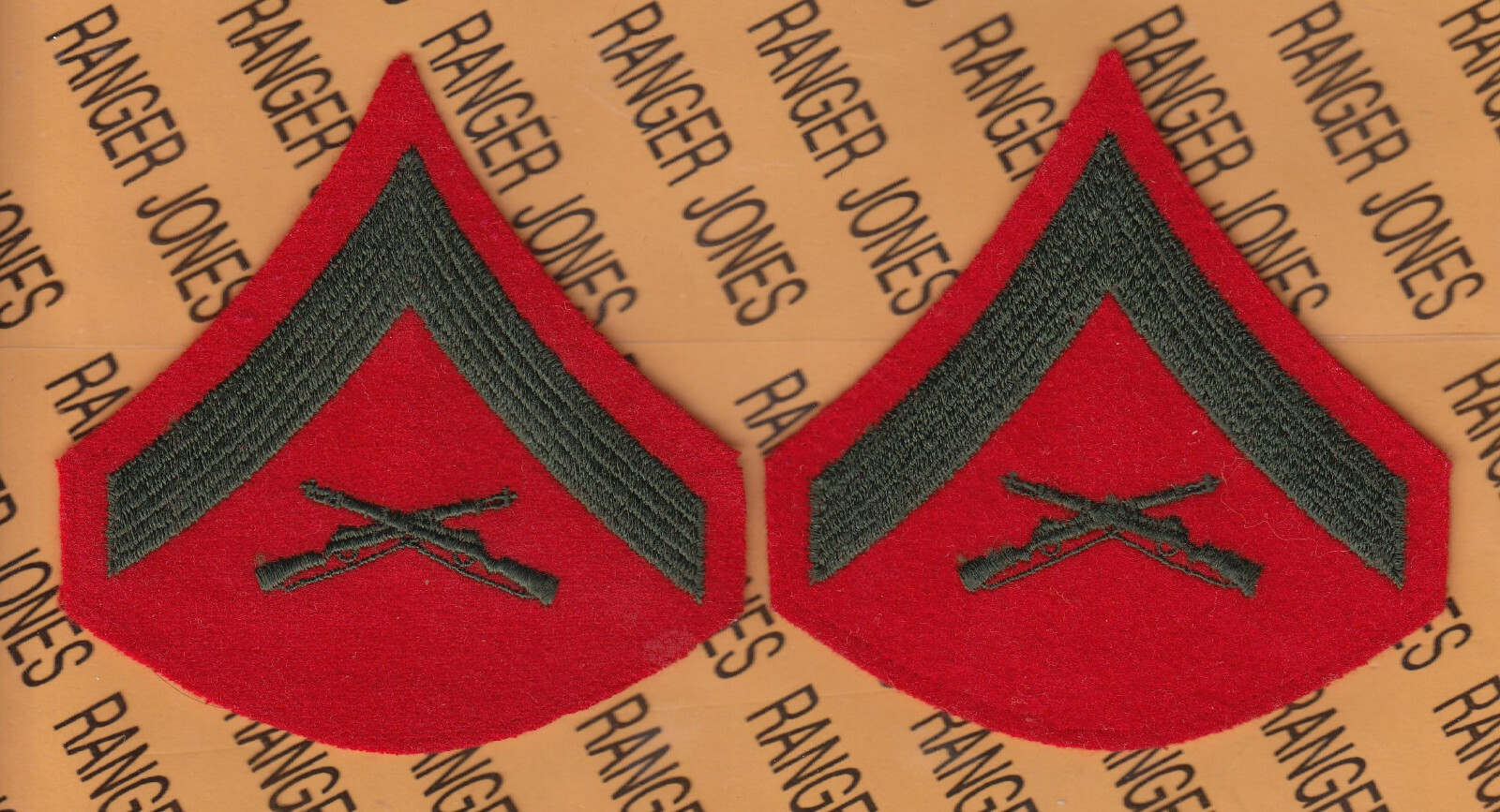 USMC MARINE CORPS LANCE CORPORAL LCPL E-3 rank patch UA | eBay