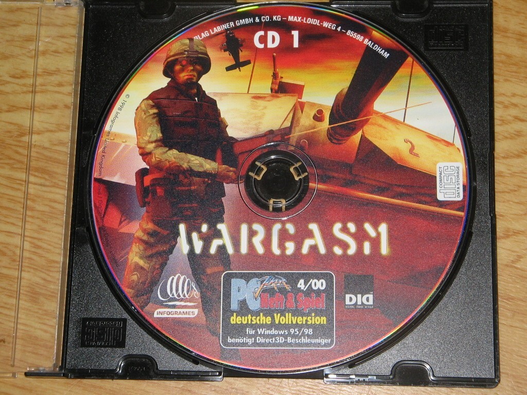 WARGASM - PC Spiel / Game PC Joker 04/2000 deutsche Vollversion | eBay.de