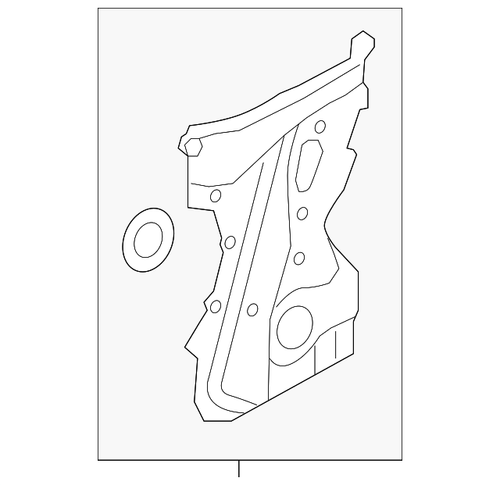 Genuine Hyundai Engine Timing Cover 21350-2G004 | eBay