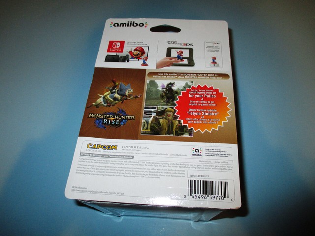 Monster Hunter Rise Palico Amiibo Action Figure for sale online | eBay
