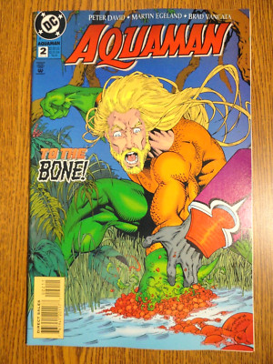 Aquaman #2 Peter David Key Loses Hand VF+ 1st Print New Movie Gunn DC ...