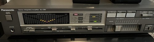 Vintage Panasonic SU-380 Stereo Integrated Amplifier Japan Phono Tuner ...