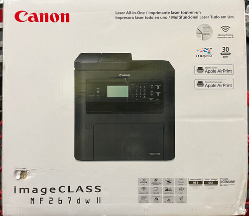 Canon imageCLASS MF267dw II Wireless Laser Printer All-In-One Scan Copy ...