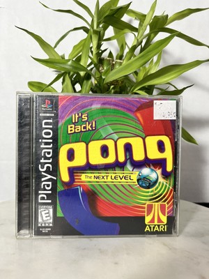 Pong: The Next Level (Sony PlayStation 1, 1999) PS1 Video Game Complete ...