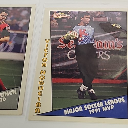 Lot Of 12 1992 Pacific Trading Cards MSL Soccer Major Soccer League USA ...