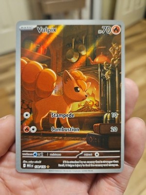 Vulpix Rare Illustration 138/132 - Pokémon Mega Evolution | eBay