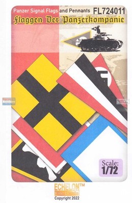 ECH724011 1:72 Echelon WW2 Panzer Signal Flags and Pennants | eBay