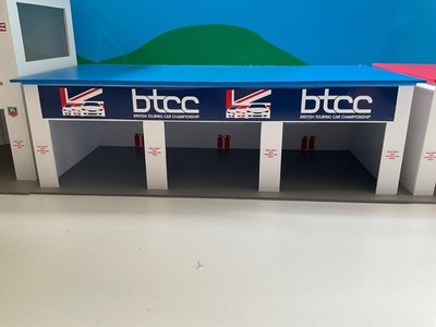 1:32 Scale BTCC 3x Car Pit Garage Slotcar Building Scalextric Carrera ...