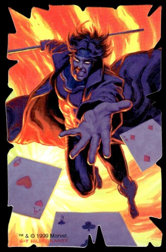 1999 Marvel Sticker 2x3" Gambit #NNO | eBay