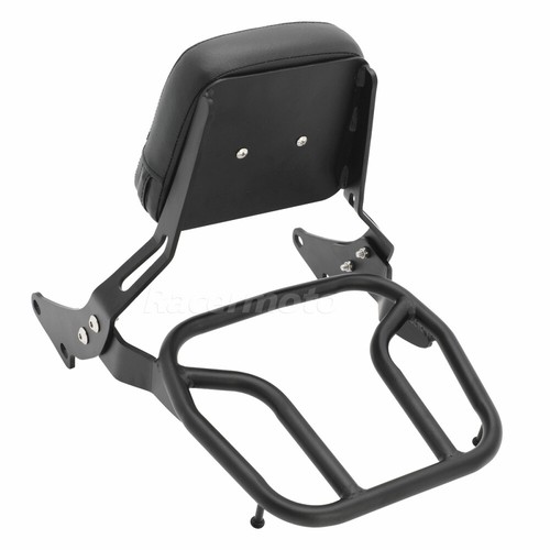 Backrest Sissy Bar w/ Luggage Rack for Triumph Bonneville T100 T120 ...