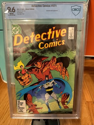 Detective Comics #571 (DC Comics February 1987) CBCS 9.6 NOT CGC | eBay