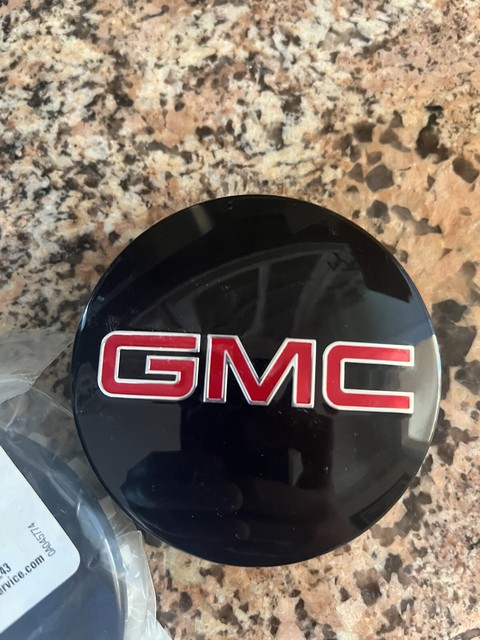 GMC Logo Center Cap in Black OEM GM 84388431 Set of 4 for sale online ...