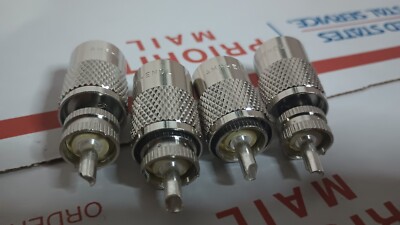 Amphenol PL259 Coax Connectors (Lot Of 4) | eBay