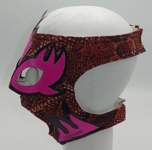 Lady Flammer Signed Pro Wrestling Mask BAS COA Lucha Libre AAA MLW ...