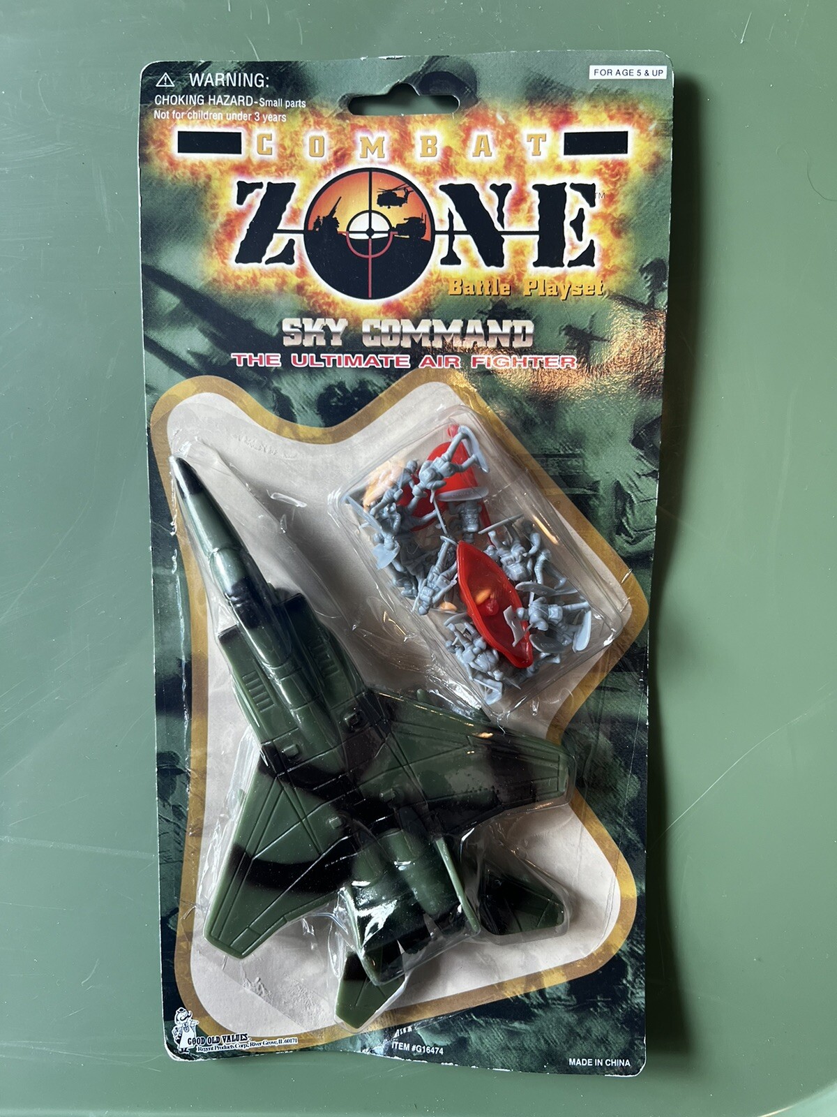 Lot of 3 Combat Zone Battle Playset Sky Command The Ultimate Air ...