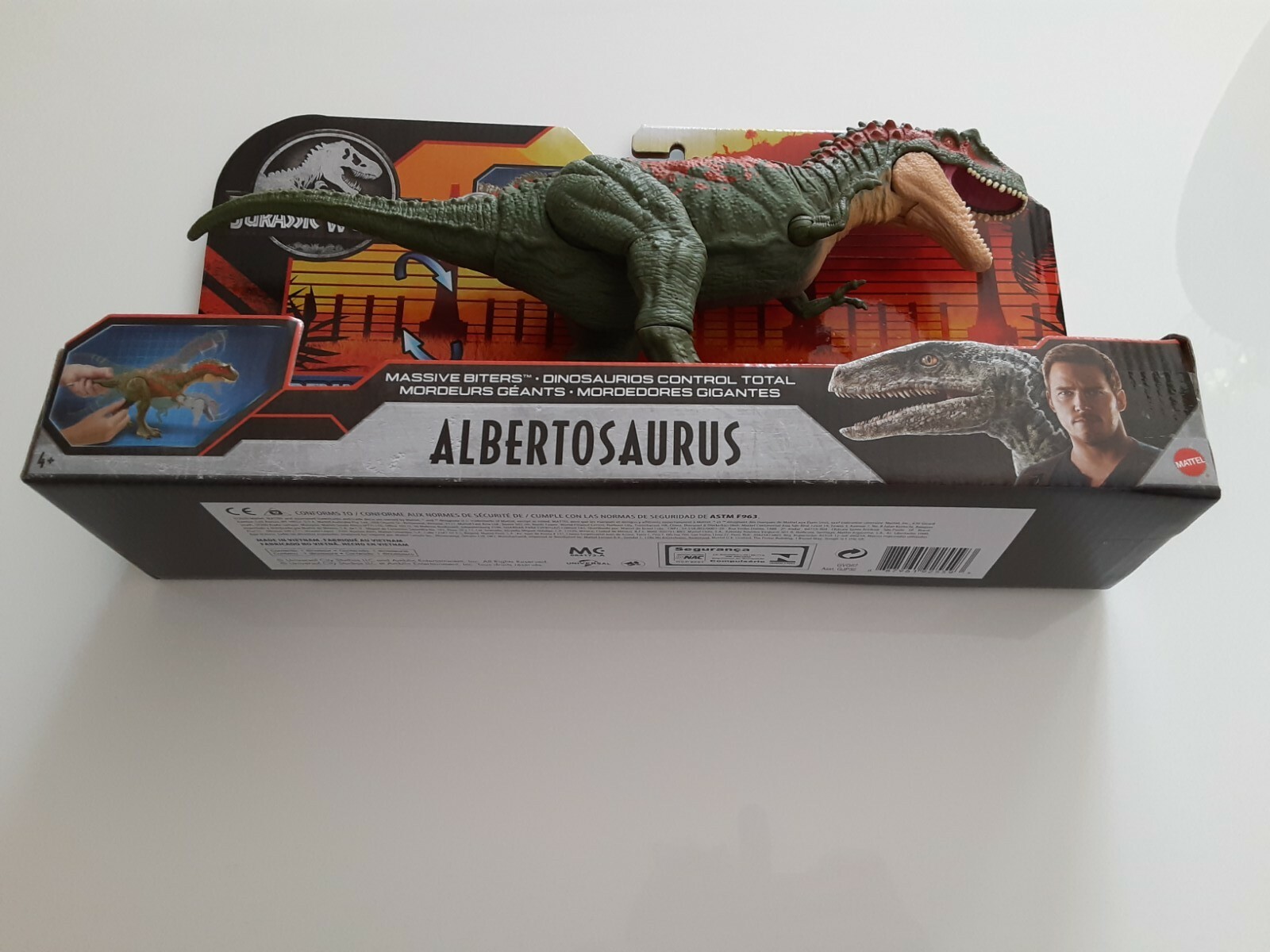Jurassic World Primal Attack Albertosaurus NEW 2020 Mattel Massive ...