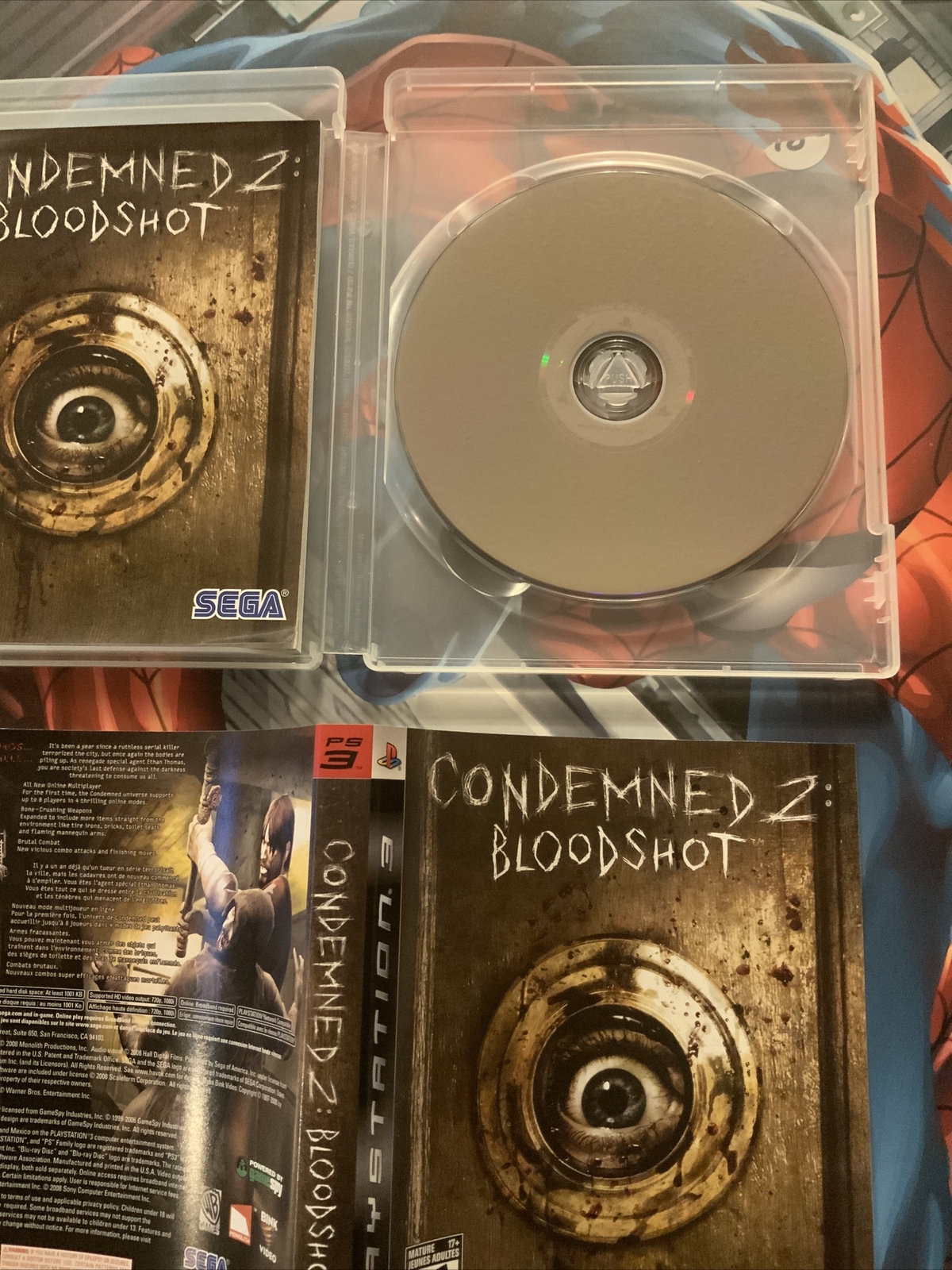 Condemned 2 Bloodshot PS3 CIB Playstation 3 Disc Mint | eBay