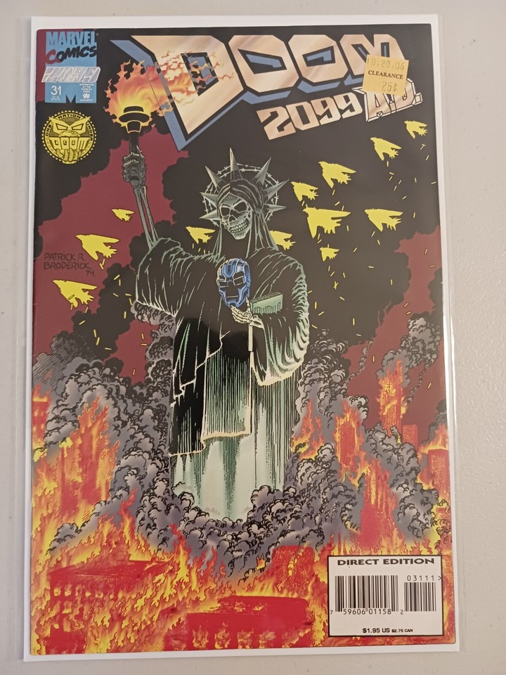 Doom 2099 #1-44 + Special (Full Marvel 1993 Series, Lot of 45) Bagged ...