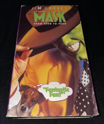 The Mask (VHS, 1995) Jim Carrey, Cameron Diaz Comedy 794043401138| eBay