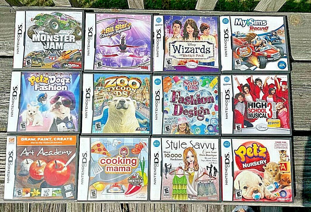 Lot of 10 Nintendo DS Games Cartridge, Manual & Case Mint Condition | eBay