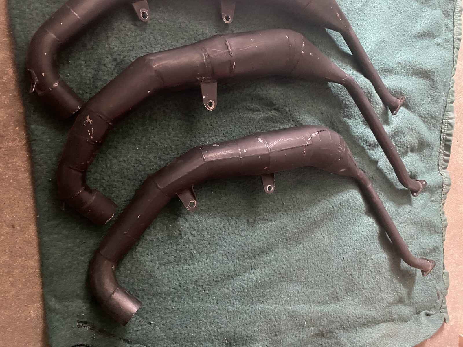 KAWASAKI H2 H-2 H2750 TRIPLE KH KH750 750 MACH H2A *2501 PIPES CHAMBERS ...