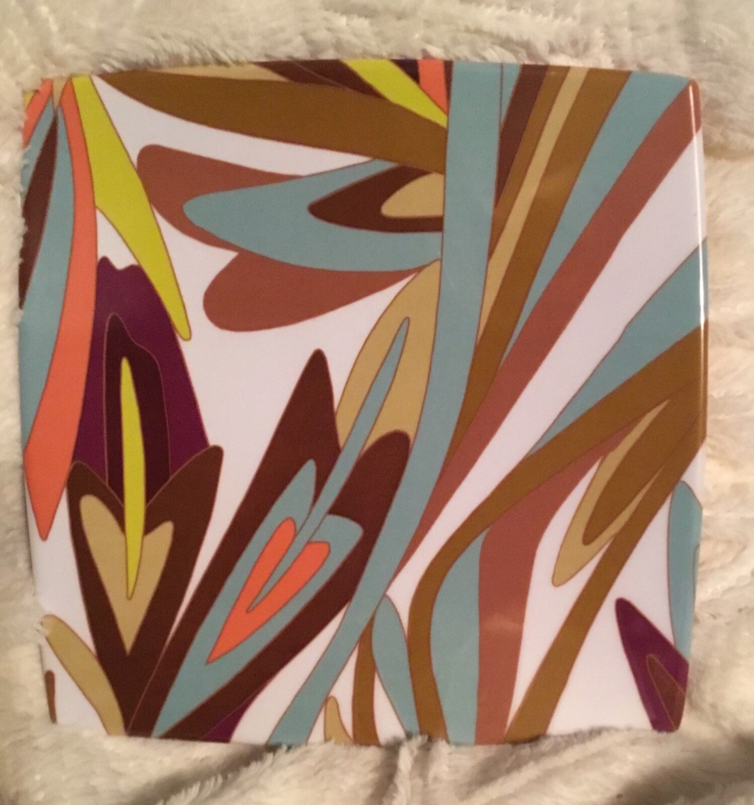 MISSONI FOR TARGET SET OF FOUR SALAD PLATES ABSTRACT FLORALS NEW ...