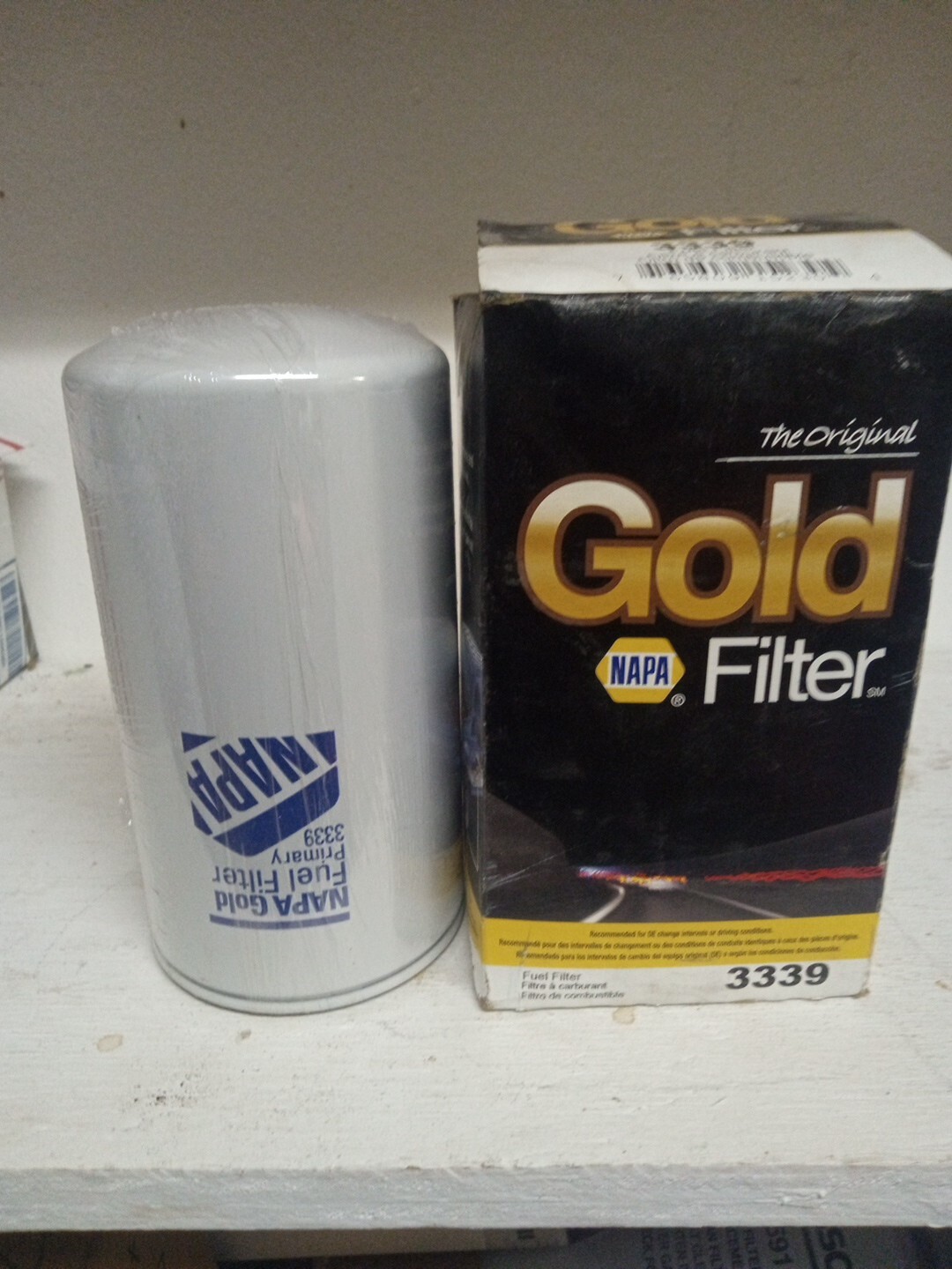 NAPA 3339 - Fuel filter cross reference