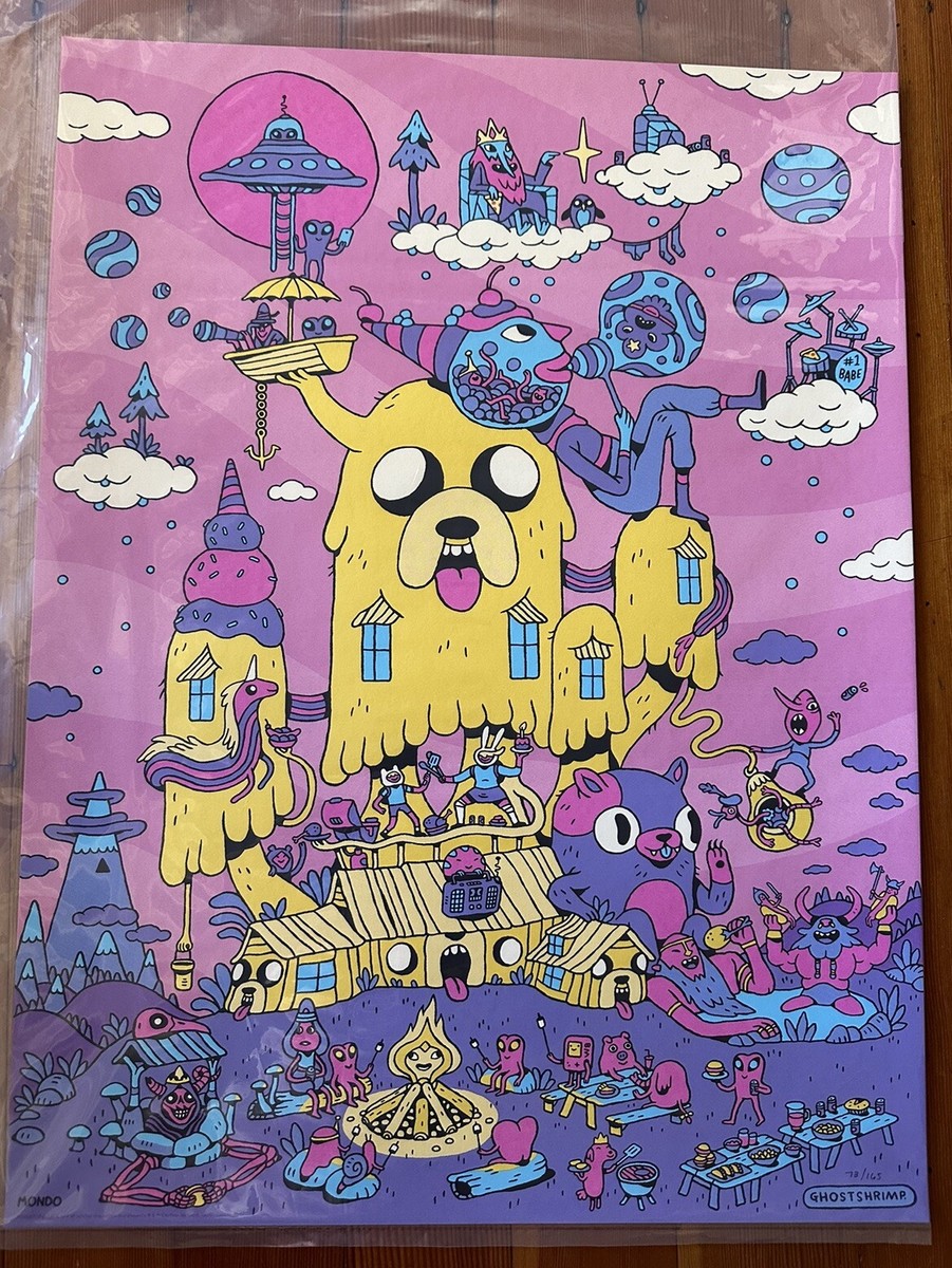 Adventure Time All Characters Poster Adventure Time Vol 2 Deluxe