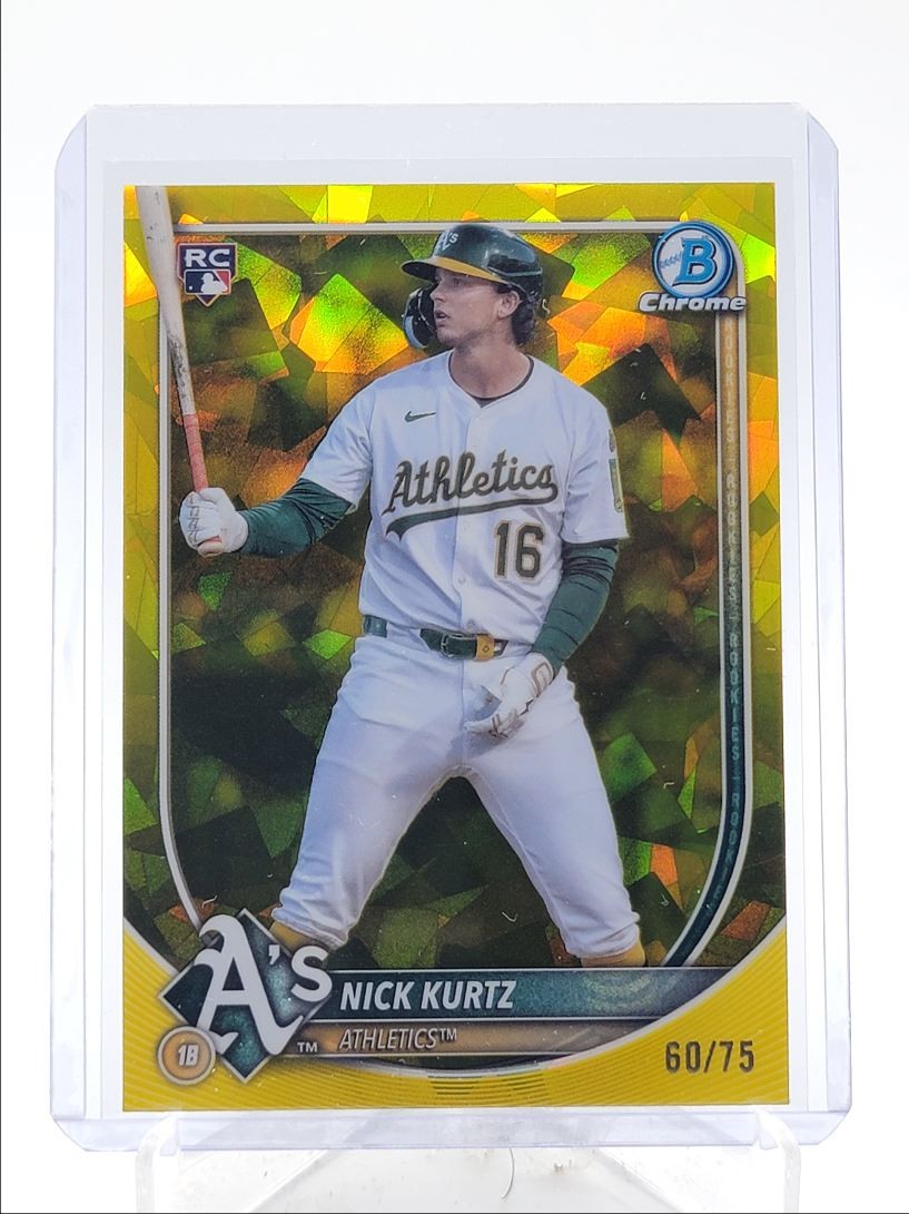 Nick Kurtz Rookie Cards Get Straight A's
