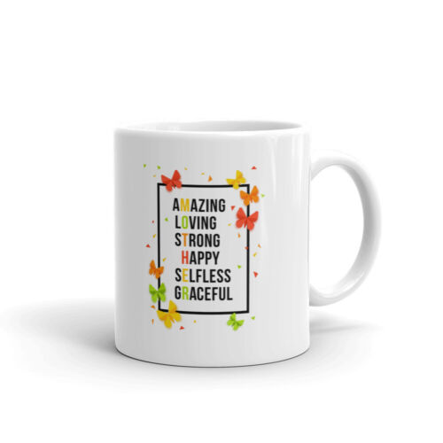 Amazing Loving Strong Happy Graceful Coffee Mug Mother's Day Gift ...