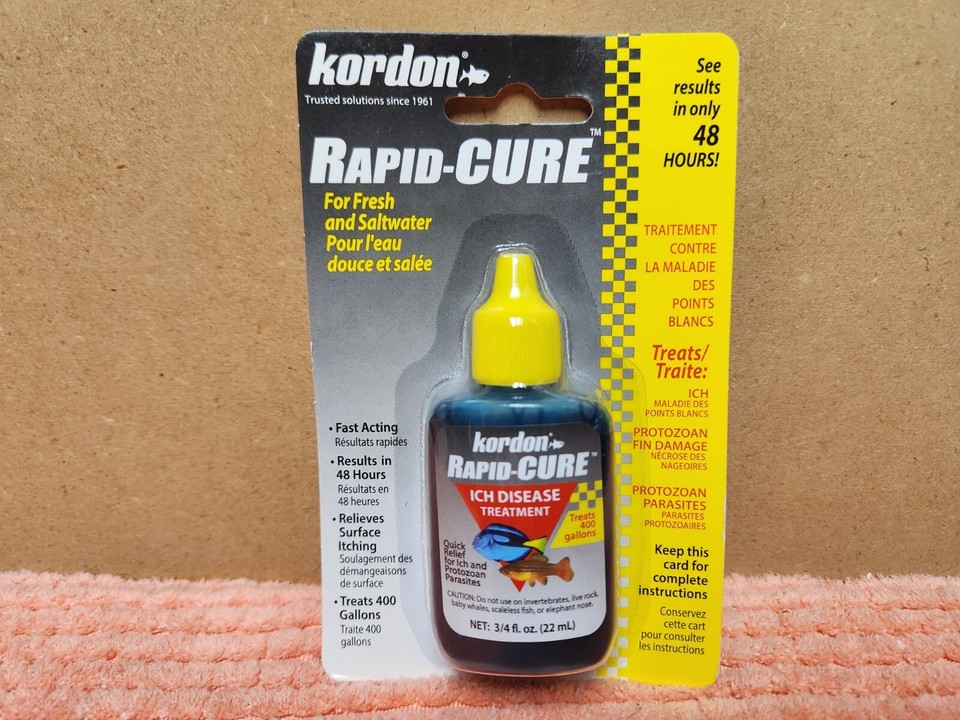 Kordon Rapid-Cure ICH DISEASE TREATMENT Quick Relief For Ich Protozoan ...